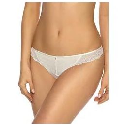 String Viania "Damen String Leni", Damen, Gr. 44, beige (champagner), Spitze, Obermaterial: 80% Polyamid PA. 13% Elasthan EL. 7% Baumwolle CO., Unterhosen String
