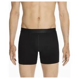 Langer Boxer HOM "HO1", Herren, Gr. XL, schwarz, Obermaterial: 65% Baumwolle, 22% Modal, 13% Elasthan, k&ouml;rpernah, Unterhosen, ultraweich, Cotton-Mix, elastisch, l&auml;ngeres Bein