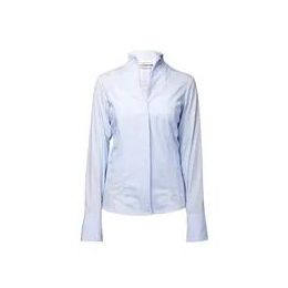 Langarmbluse SURI FREY "Bluse SFY Freyday", Damen, Gr. XS, blau (blau 500), Obermaterial: 100% Baumwolle CO., Blusen
