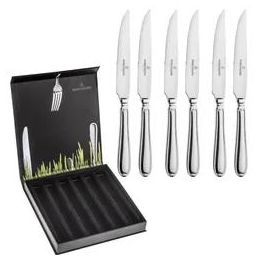 PICARD & WIELP&Uuml;TZ Steakmesser "Landhaus, im Geschenkkarton", silberfarben, B:19,3mm, Edelstahl, PICARD & WIELP&Uuml;TZ SOLINGEN, Essmesser, praktisches Steakmesser-Set