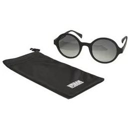 Sonnenbrille Urban Classics "Urban Classics Unisex Sunglasses Retro Funk UC", Damen, schwarz, gr&uuml;n, Sonnenbrillen Sonnenbrille