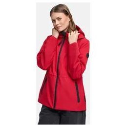 Outdoorjacke Marikoo "Katzilein", Damen, Gr. L, deep rot, Obermaterial: 100% Polyester; Futter: 100% Polyester; Wattierung: 100% Polyester; &Auml;rmelfutter: 100% Polyester, Jacken Outdoorjacke, Leichte &Uuml;bergangsjacke mit Kapuze und Kordelzug