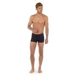 Boxershorts HOM "H-Fresh", Herren, Gr. XL, schwarz, Obermaterial: 83% Polyamid, 17% Elasthan. Futter: 95% Baumwolle, 5% Elasthan, unifarben, bequem, Unterhosen, bequem, weich, eng, elastisch, atmungsaktiv, basic, Baumwollmix