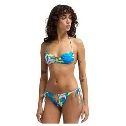 Bikini-Hose Billabong "Sol Searcher Tie Side Tanga", Damen, Gr. XXL, Cup B, agua flores, Obermaterial: 86% Polyamid, 14% Elasthan;, Badehosen Bikini-Hose