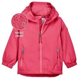 Funktionsjacke "FIOS 27 MNS JCKT", Kinder, Gr. 110/116, pink, Obermaterial: 100% Polyester;Futter: 100% Polyester, FIRST INSTINCT BY Killtec, Jacken Funktionsjacke, Magic Print Funktionsjacke, wasserdicht, verl&auml;ngerbare &Auml;rmel
