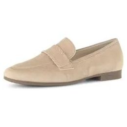 Slipper Gabor "Slipper", Damen, Gr. 41, beige, Schuhe Slipper