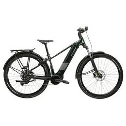 E-Bike KROSS "Influx Hybrid SUV 2.0 16,7Ah / BOSCH 600 Wh 29" gr&uuml;n 9 G&auml;nge 2026" Gr. 46, gr&uuml;n, schwarz, Elektrofahrr&auml;der, 46cm, 29 Zoll (73,66cm), BOSCH PERFORMANCE LINE PX 36 V/250 W, Mittelmotor