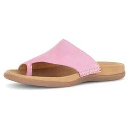 Zehentrenner Gabor "Zehentrenner", Herren, Gr. 42, rosa, Schuhe Zehentrenner
