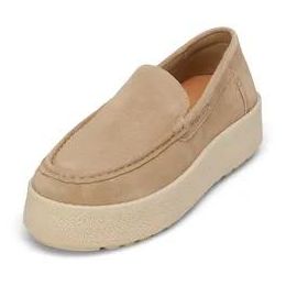 Marc O'Polo Loafer MARC O'POLO "aus weichem Veloursleder", Damen, Gr. 42, dusty sand, Obermaterial: 100% Leder (Rind), unifarben, Schuhe Loafer