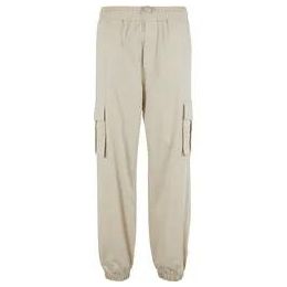 Cargohose DEF "DEF DEF Jumpa Cargopants", Damen, Gr. L, US-Gr&ouml;&szlig;en, beige, 100% Polyester, unifarben, normal, Hosen Cargohose