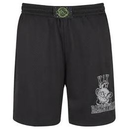 Shorts K1x "K1x Herren KXM243-027-1 K1x Serpent Mesh Short", Herren, Gr. S, US-Gr&ouml;&szlig;en, schwarz, 100% Polyester, loose fit, Hosen Shorts
