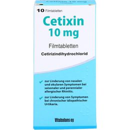 Cetixin 10 mg Filmtabletten 10 St