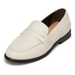 Marc O'Polo Loafer MARC O'POLO "aus nat&uuml;rlichem Ziegenleder", Herren, Gr. 42, grau silk, Obermaterial: 100% Leder (Rind), unifarben, Schuhe Loafer