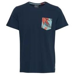 T-Shirt Blend "T-Shirt BHTrop", Herren, Gr. 3XL, blau (marineblaus), Obermaterial: 100% Baumwolle CO., Shirts T-Shirt