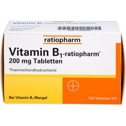 Vitamin B1-ratiopharm 200 mg Tabletten 100 St