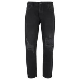 Bequeme Jeans 2Y Premium "2Y Premium Herren 2Y Boyfriend Fit Jeans", Herren, Gr. 33, Normalgr&ouml;&szlig;en, schwarz, 97% Baumwolle, 3% Elasthan, unifarben, normal, Jeans