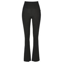 Leggings Urban Classics "Urban Classics Damen", Damen, Gr. S, US-Gr&ouml;&szlig;en, schwarz, 95% Baumwolle (Bio), 5% Elasthan, unifarben, slim fit, Hosen Leggings