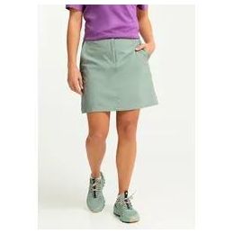 Skort Jack Wolfskin "WAIMEA SKORT W", Damen, Gr. 42, gr&uuml;nzinnia, Obermaterial: 100% POLYESTER. Futter: 100% POLYESTER, R&ouml;cke Skort