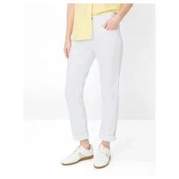 5-Pocket-Jeans Brax "Style CAROLA", Damen, Gr. 38, Normalgr&ouml;&szlig;en, wei&szlig;, Denim/Jeans, 45% Baumwolle, 44% Lyocell, 9% Elastomultiester, 2% Elasthan, Jeans 5-Pocket-Jeans