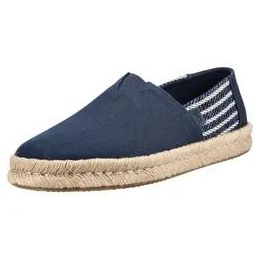 Toms Shoes Espadrille TOMS "TOMS Halbschuhe Textil", Herren, Gr. 42, navy, Textil, Schuhe Espadrille