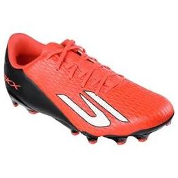 Fu&szlig;ballschuh Skechers "CLUB MG, Go Soccer Mens, Skechers Skx_2 Club Mg", Herren, Gr. 43, rdbk rot, schwarz, Lederimitat, Schuhe Fu&szlig;ballschuh, Kunstrasenschuh, Rasenschuh bietet &uuml;berlegen Traktion