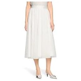 Maxirock Vera Mont "Damen im Layer Look", Damen, Gr. 42, rohwei&szlig;, T&uuml;ll, Obermaterial: 100% Polyester; Futter: 100% Polyester, figurumspielend lang, R&ouml;cke Maxirock