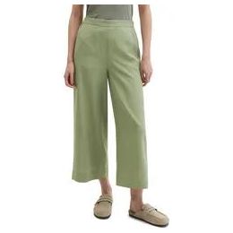 Marc O'Polo Dehnbund-Hose MARC O'POLO "MARGO Wide", Damen, Gr. 40, N-Gr, fresh sage, Web, Obermaterial: 90% Lyocell, 10% Leinen, relaxed fit, Hosen, Model Margo wide aus Lyocell-Leinen-Mix, elastischer Bund