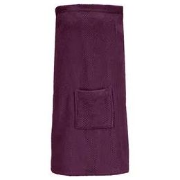 Kilt Vossen, lila (elderberry), Baumwolle, Hausm&auml;ntel