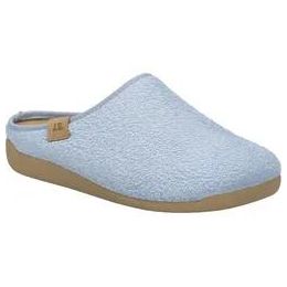 Hausschuh Josef Seibel "Cara 04, skyblue", Damen, Gr. 36, blau (skyblau), Obermaterial: 100% Textilmaterial TEXMAT., Schuhe Hausschuh