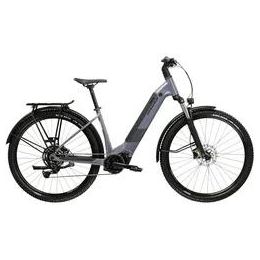 E-Bike KROSS Gr. 41, grau, schwarz, Elektrofahrr&auml;der, 41cm, 29 Zoll (73,66cm)