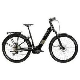E-Bike KROSS "Influx Hybrid SUV 4.0 21,3Ah / Bosch 800 Wh 29" schwarz 12 G&auml;nge" Gr. 46, schwarz, schwarz, Elektrofahrr&auml;der, 46cm, 29 Zoll (73,66cm), BOSCH PERFORMANCE LINE CX 36 V/250 W, Mittelmotor
