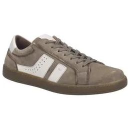 Sneaker Josef Seibel "Lio 07, sand-kombi", Herren, Gr. 43, beige (sand, kombi), Obermaterial: 100% Rindsleder Leather cow., Schuhe Sneaker