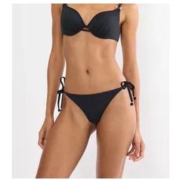 Bikini-Hose Triumph "Palina Love by the Sea Brazilian", Damen, Gr. 42, N-Gr, schwarz, Microfaser, Obermaterial: 77% Polyamid, 23% Elasthan, Badehosen Bikini-Hose, Triumph x Palina Rojinski