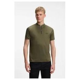 Poloshirt BOSS Green "Porsche Spirit 70 Capsule Collection", Herren, Gr. M, open gr&uuml;n347, Jersey, Obermaterial: 100% Baumwolle, unifarben, regular fit h&uuml;ftbedeckend, angesetztes B&uuml;ndchen, Shirts, Premium Herrenmode Innovative Geruchskontroll-Technologie HEIQ MINT