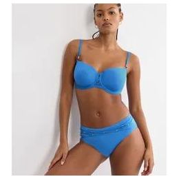 B&uuml;gel-Bikini-Top Triumph "Palina Love by the Sea WP", Damen, Gr. 42, Cup B, very blau, Microfaser, Obermaterial: 77% Polyamid, 23% Elasthan, Bikini-Oberteile, Triumph x Palina Rojinski
