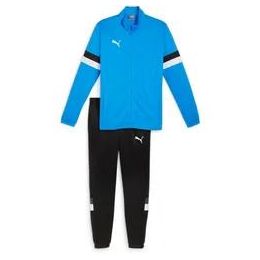 Trainingsanzug Puma "TEAMRISE TRACKSUIT", Herren, Gr. XXL, ignite blau, Puma schwarz, Trikot, Obermaterial: 100% Polyester, unifarben, regular fit, Sportanz&uuml;ge Trainingsanzug, zweiteiliges Set, Regular Fit, ohne Kapuze