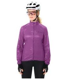 Fahrradjacke Vaude "WOMEN'S MATERA AIR JACKET", Damen, Gr. 42, magenta, Obermaterial: 100% Polyamid, slim fit, ohne Ausschnitt, B&uuml;ndchen, Jacken Fahrradjacke, atmungsaktiv, winddicht, wasserabweisend, mit offener R&uuml;ckentasche