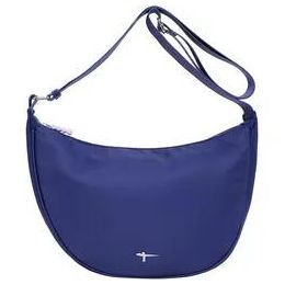 Umh&auml;ngetasche Tamaris "Umh&auml;ngetasche TAS Kora", Damen, Gr. B/H/T: 42cm x 23cm x 11cm 0, blau (blau 500), Polyester, Taschen Umh&auml;ngetasche