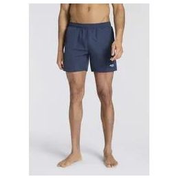 Badeshorts BOSS "Swordfish", Herren, Gr. XXL, N-Gr, navy 415, Web, Obermaterial: 100% Polyester, unifarben, Badehosen Badeshorts