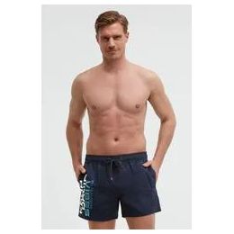 Badeshorts CAMP DAVID, Herren, Gr. XXL, Normalgr&ouml;&szlig;en, blau, Polyamid, bedruckt, Badehosen Badeshorts, mit Einschubtaschen