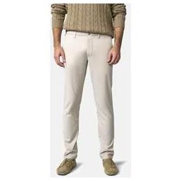 Chinos MEYER "M5 Move 9-6196", Herren, Gr. 34, L&auml;nge 30, beige, 68% Polyester, 28% Viskose, 4% Elasthan, unifarben, regular fit lang, Hosen, in Regular Fit, M5 Serie