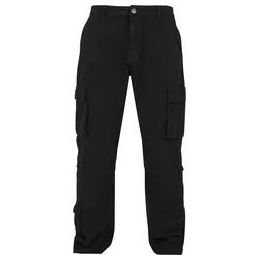 Cargohose DEF "DEF Herren DEF Pocket Cargopant", Damen, Gr. W34, Normalgr&ouml;&szlig;en, schwarz, 98% Baumwolle, 2% Elasthan, unifarben, relaxed fit, Hosen Cargohose