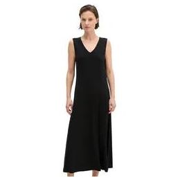 Marc O'Polo Jerseykleid MARC O'POLO "aus LENZINGTM ECOVEROTM", Damen, Gr. M, Normalgr&ouml;&szlig;en, schwarz, Obermaterial: 94% Viskose, 6% Elasthan, unifarben, figurbetont lang, Kleider Jerseykleid
