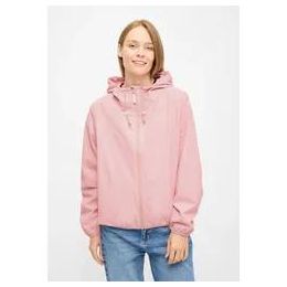 Funktionsjacke Derbe "Packby", Damen, Gr. 44, coral blush, Obermaterial: 100% Polyester; Futter: 100% Polyester, normal, Raglan&auml;rmel B&uuml;ndchen, Jacken Funktionsjacke, Faltbare Jacke, wasserabweisend, winndicht