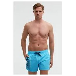 Badeshorts CAMP DAVID, Herren, Gr. XXL, Normalgr&ouml;&szlig;en, aqua, Polyamid, bedruckt, Badehosen Badeshorts, mit Einschubtaschen