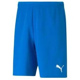 Trainingsshorts Puma "TEAMRISE SHORT", Herren, Gr. XL, N-Gr, electric blau lemonade, Puma wei&szlig;, Netz, Obermaterial: 100% Polyester, unifarben, regular fit normal, Hosen, atmungsaktives Material, mit DryCELL Technologie, elastischer Bund