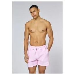Badeshorts Chiemsee, Herren, Gr. XXL (60/62), lila chiffon, 80% Polyester, 20% Baumwolle, Badehosen Badeshorts
