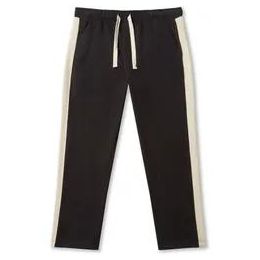 Stoffhose IRASUTO STUDIOS "Irasuto Studios OPEN HEM PANTS", Herren, Gr. XXL, US-Gr&ouml;&szlig;en, schwarz, 70% Polyester, 30% Baumwolle, loose fit, Hosen Stoffhose