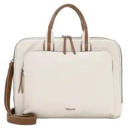 Shopper Tamaris "Shopper TAS Kirsten", Damen, Gr. B/H/T: 40cm x 29cm x 15cm 0, beige (beige 400), Polyurethan, Taschen Shopper