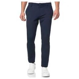 Anzughose INDICODE "INRoedekro", Herren, Gr. 38, L&auml;nge 30, navy, Web, Obermaterial: 65% Viskose, 30% Polyamid, 5% Elasthan, unifarben, slim fit kn&ouml;chellang, Hosen Anzughose, gepflegter Look mit gerade geschnittener Beinform